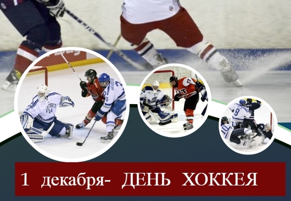 1 декабря ВСЕРОССИЙСКИЙ ДЕНЬ ХОККЕЯ